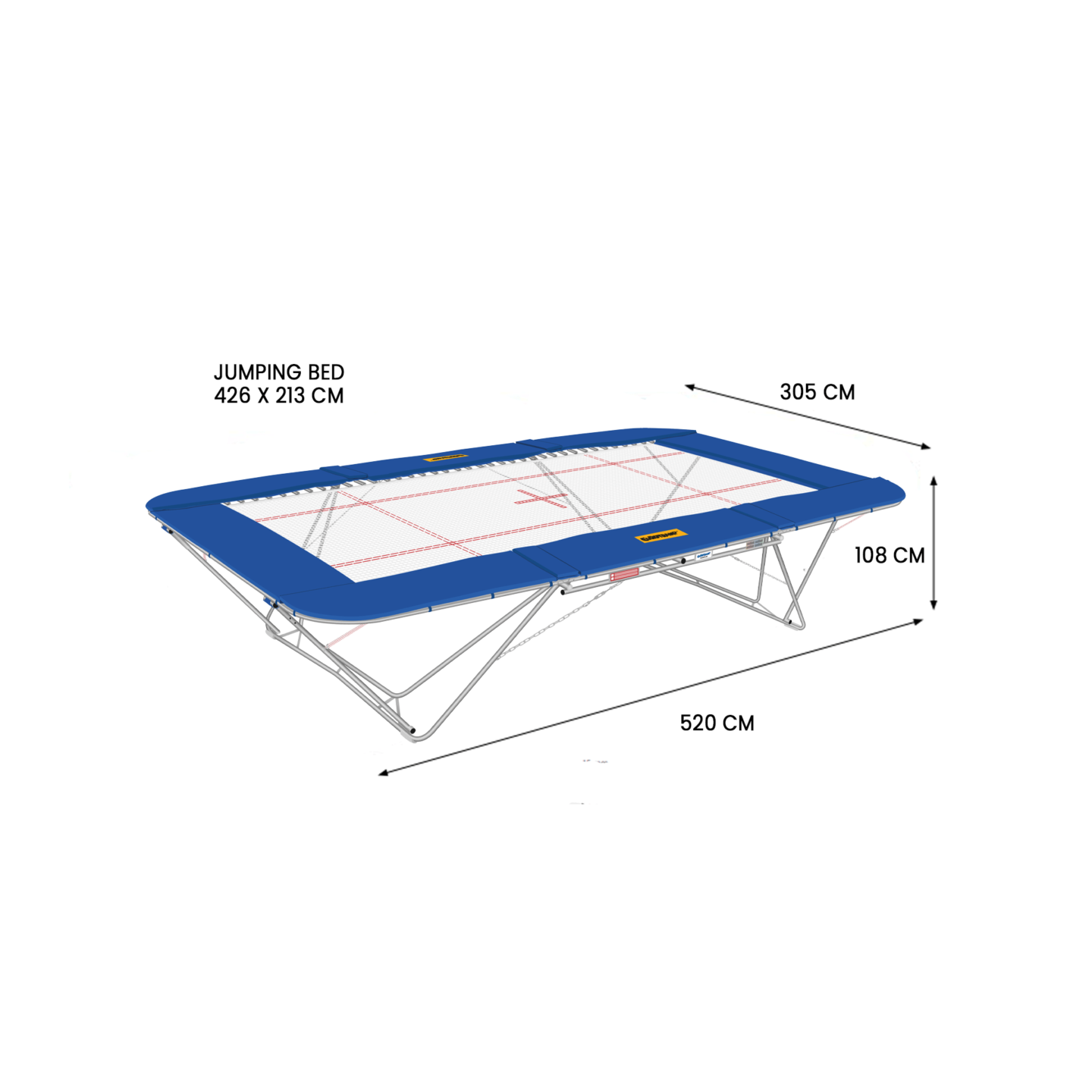 Eurotramp Grand Master Trampoline | Schools