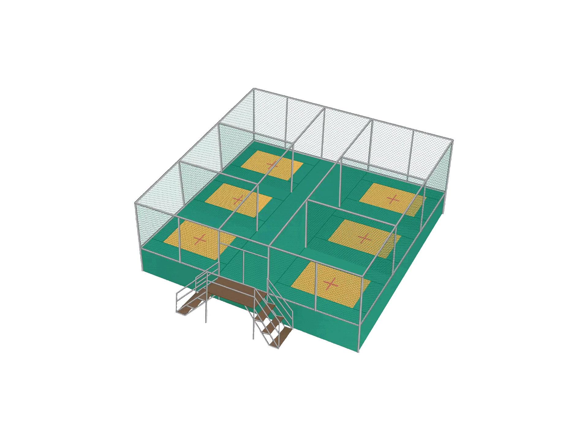 Eurotramp Trampoline Sets - GYMAID